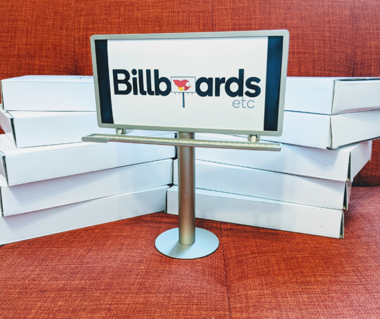 Mini Billboard stands