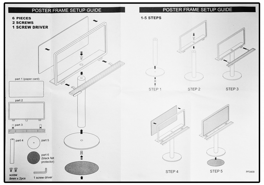 POSTER INSTRUCTIONS - Billboards
