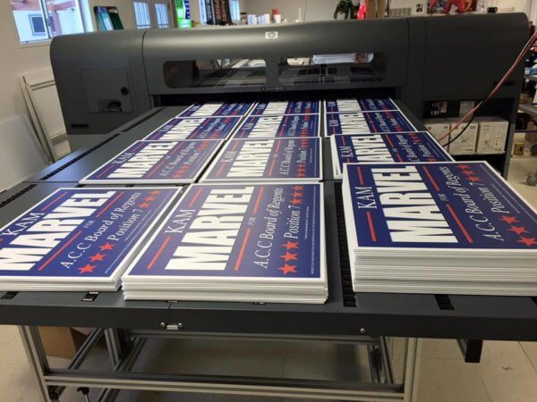 Yard Sign Printing | Billboards Etc Inc | Digitally Printed Yard Signs