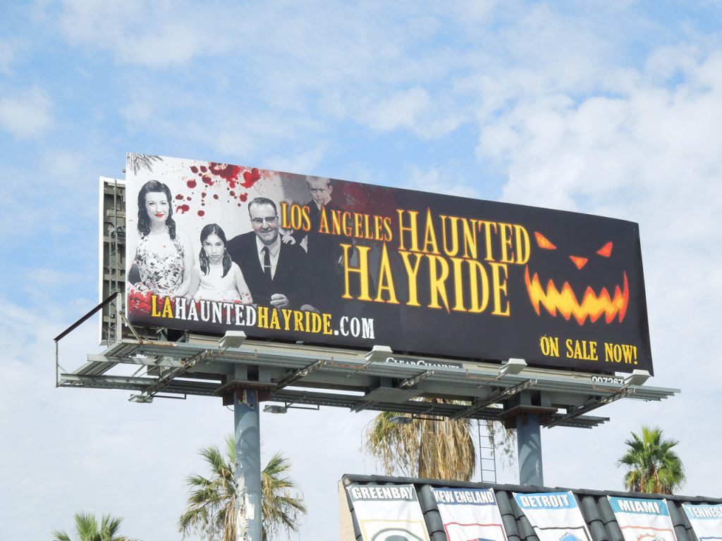 Halloween Themed Ads - Billboard Prints